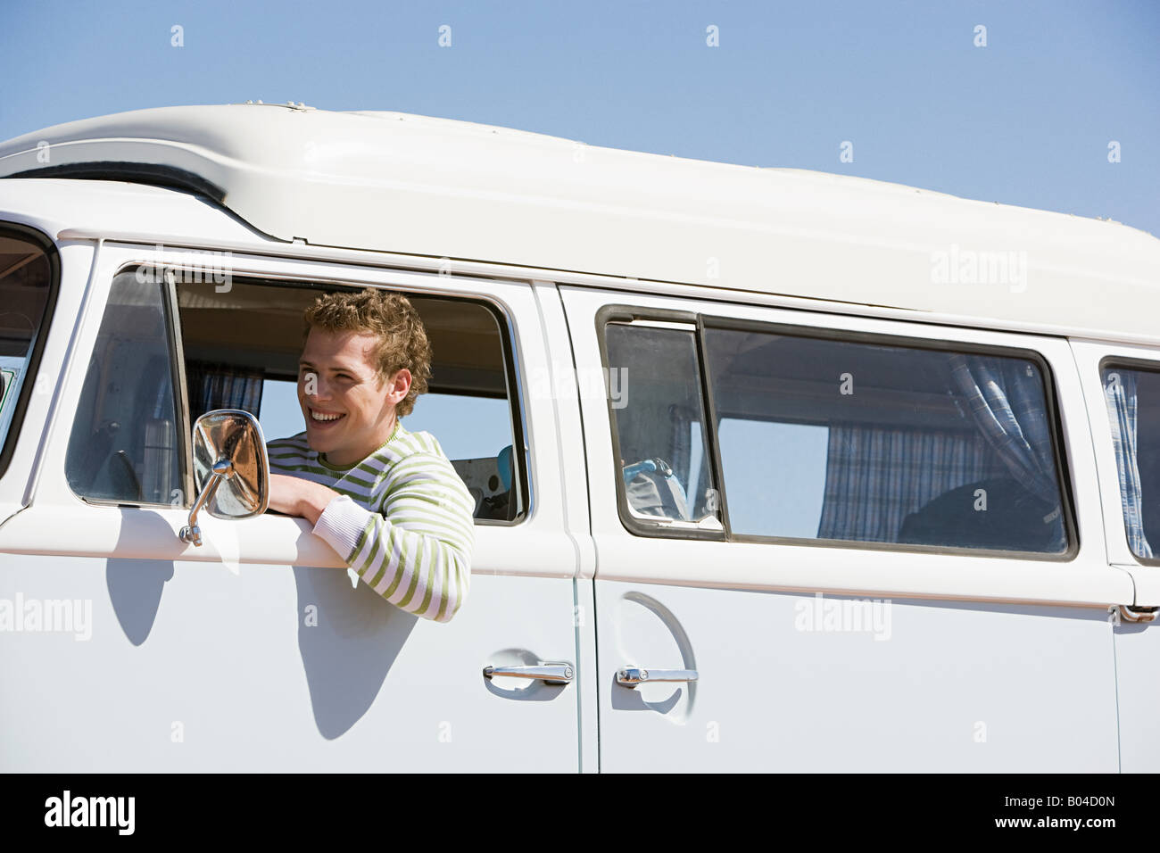 Man in a van hi-res stock photography and images - Alamy