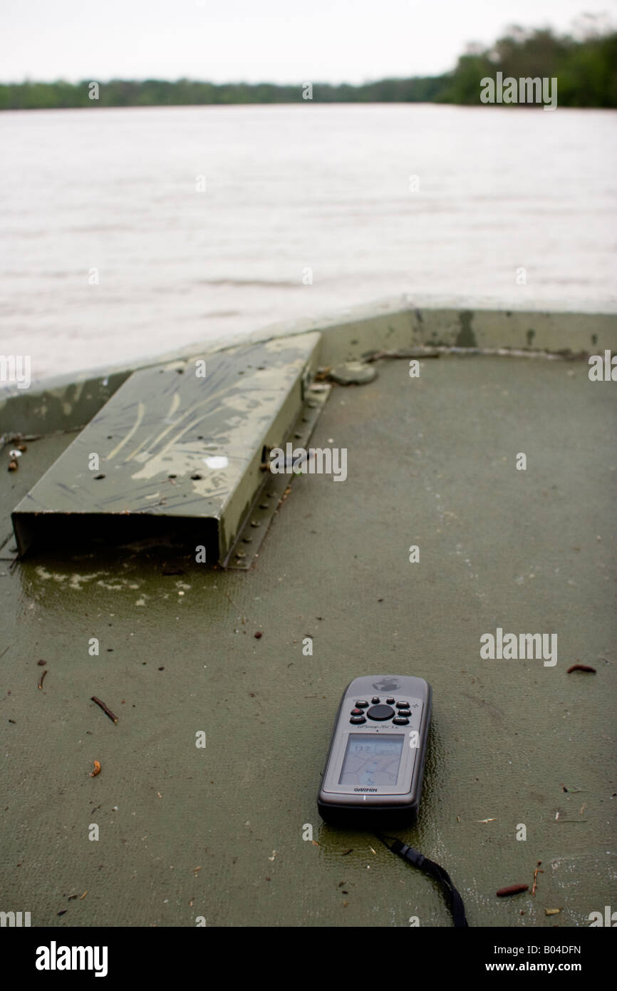 GPS on boat Stock Photo - Alamy