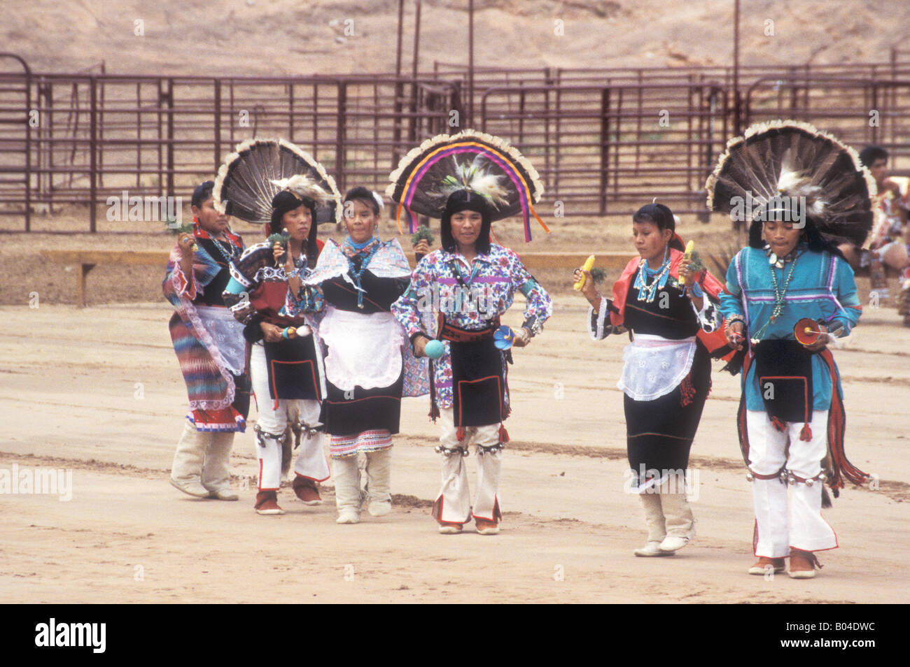 Hopi Dancers Native American Hopi Indians Performing The Snake Dance,