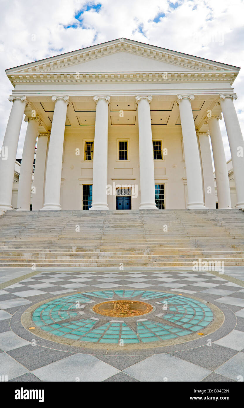 Virginia State Capitol in Richmond Virginia. High resolution panorama Stock Photo - Alamy