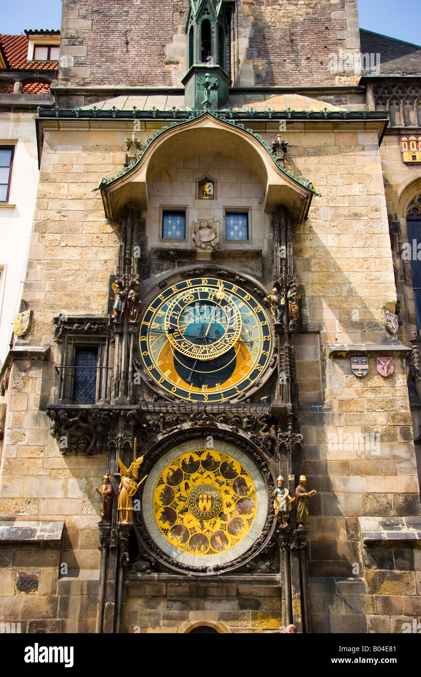 Astronomical Clock Prague Czech Republic Stock Photo - Alamy