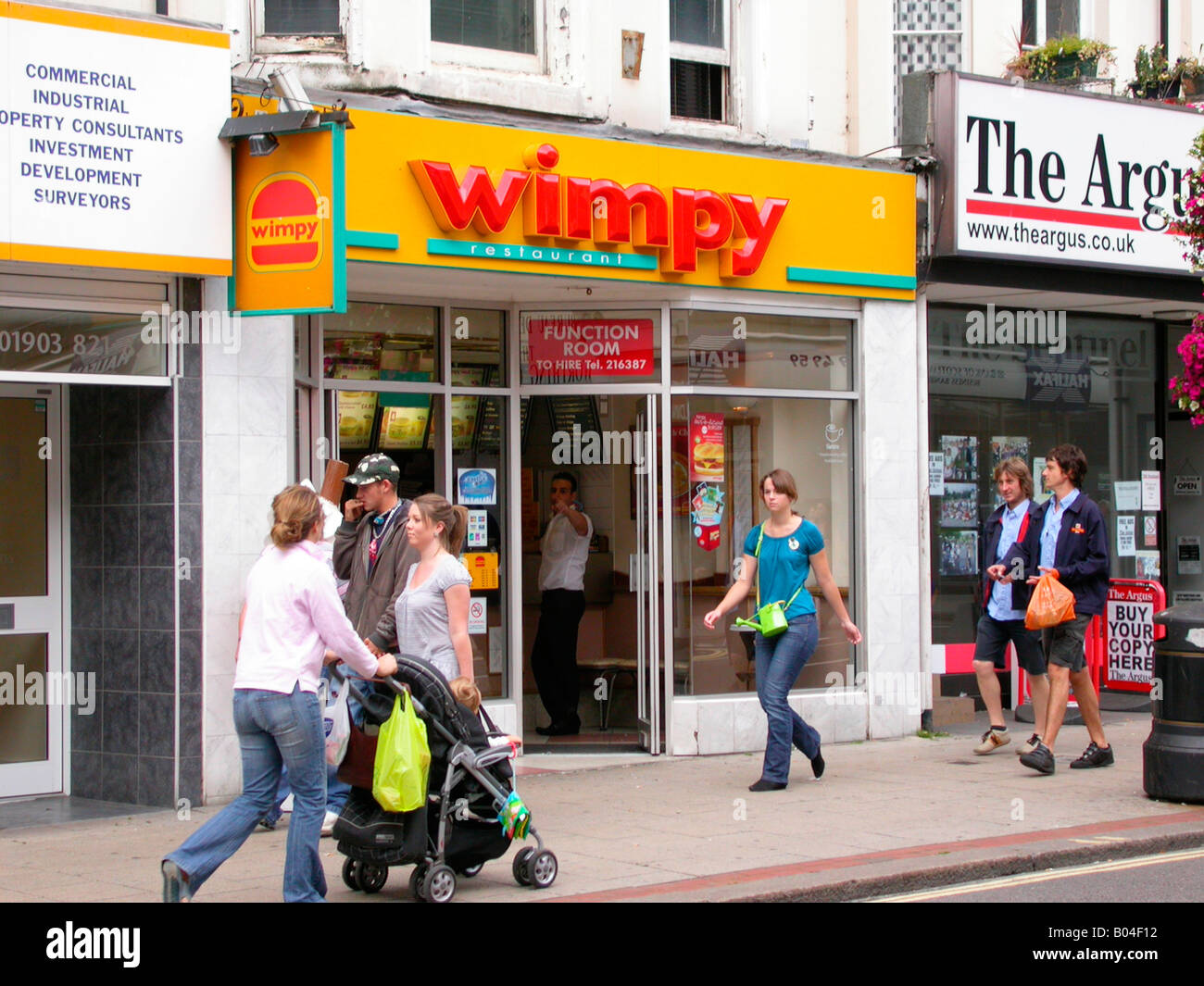 Wimpy burgers hi-res stock photography and images - Alamy