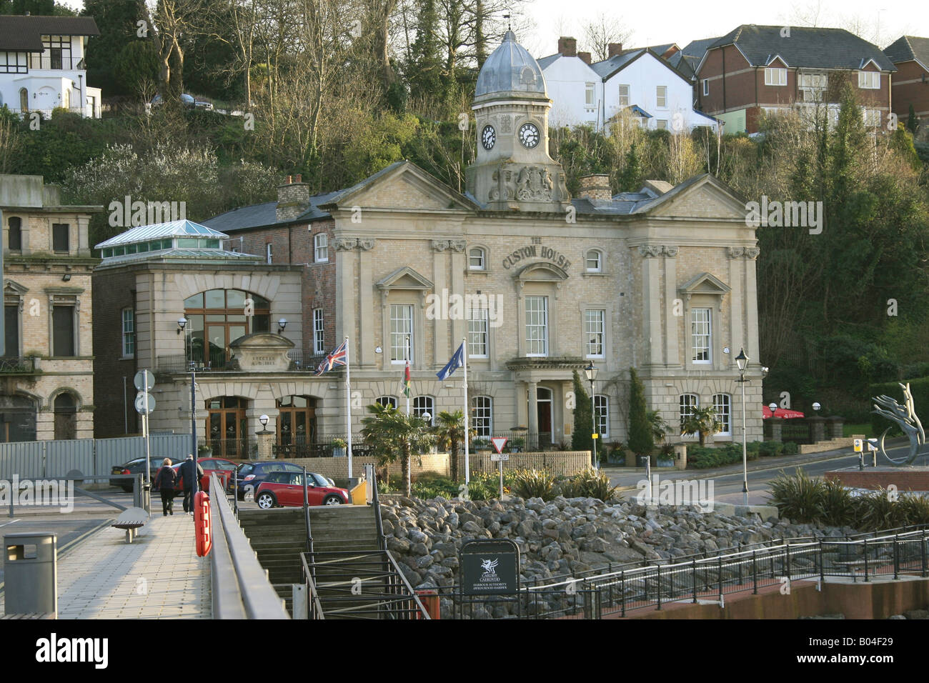 The old custom house penarth hi-res stock photography and images - Alamy