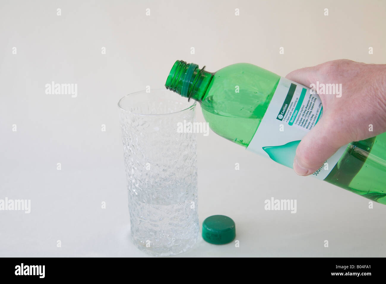 Water pouring out plastic bottle hi-res stock photography and images - Alamy