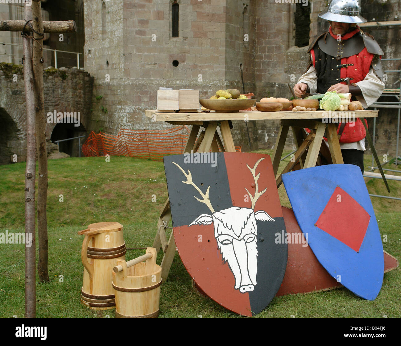 Welsh soldier medieval hi-res stock photography and images - Alamy