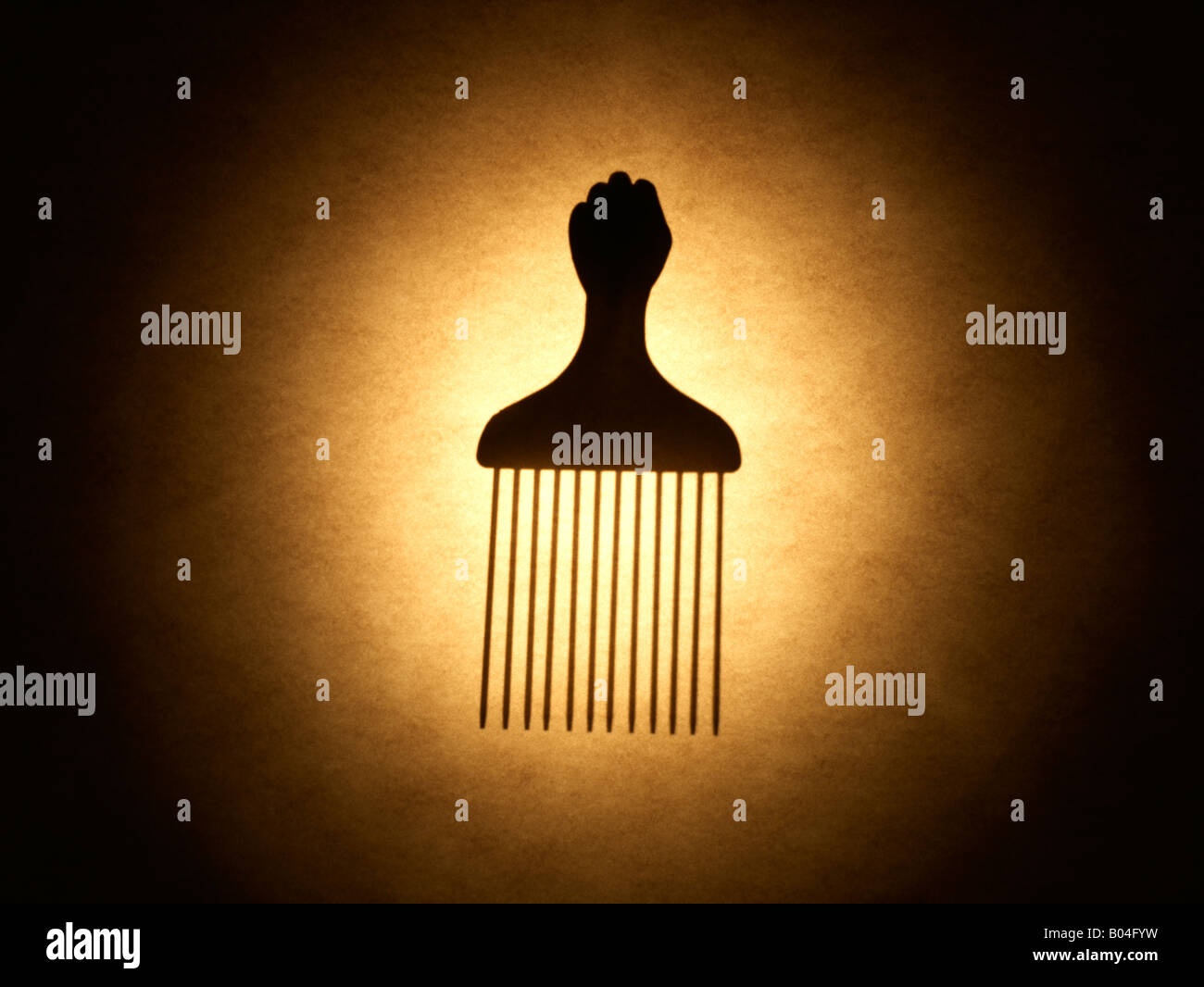 Afro hair cut out hi-res stock photography and images - Alamy