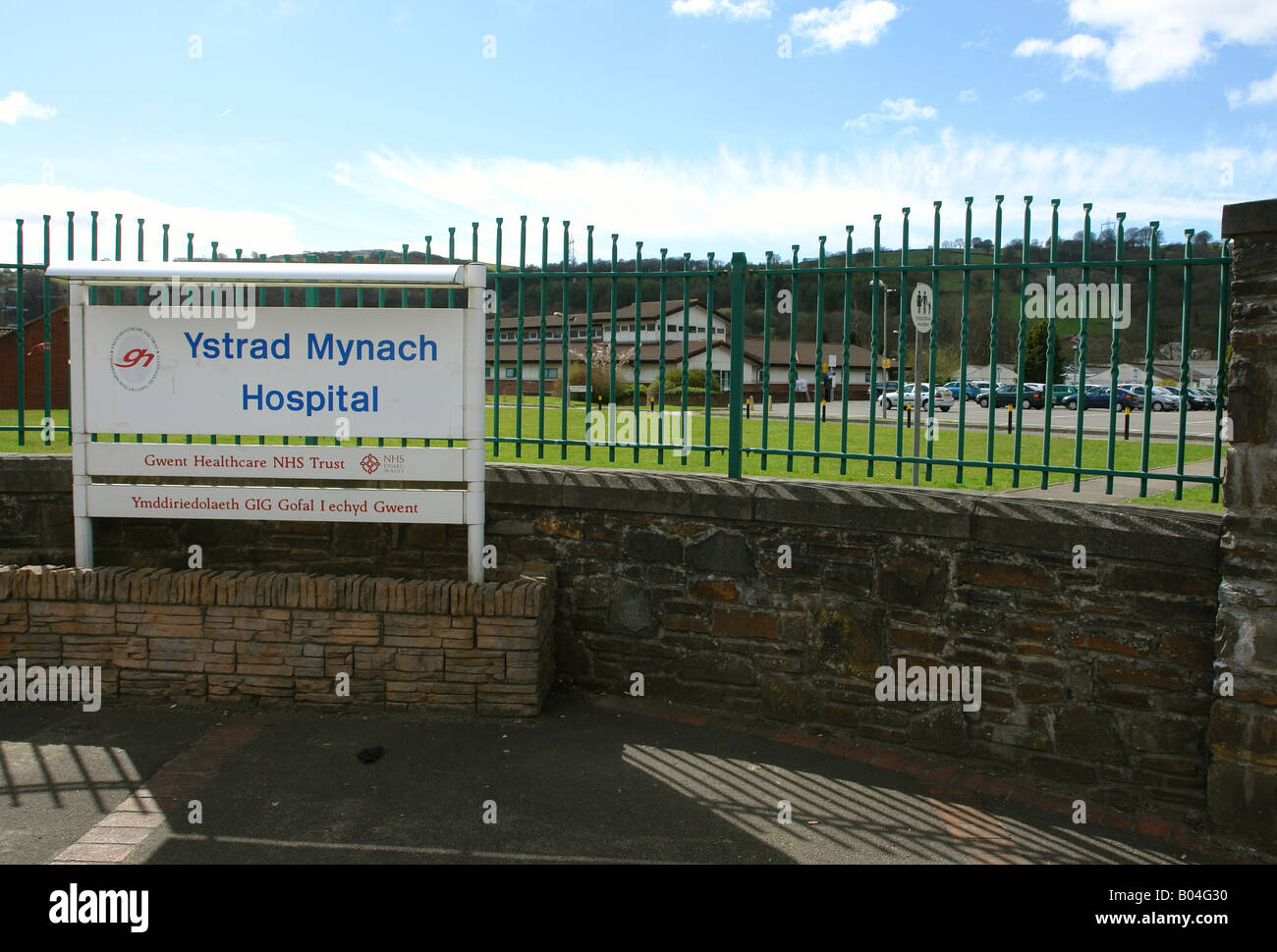 Ystrad Mynach Hospital South Wales GB UK 2008 Stock Photo - Alamy