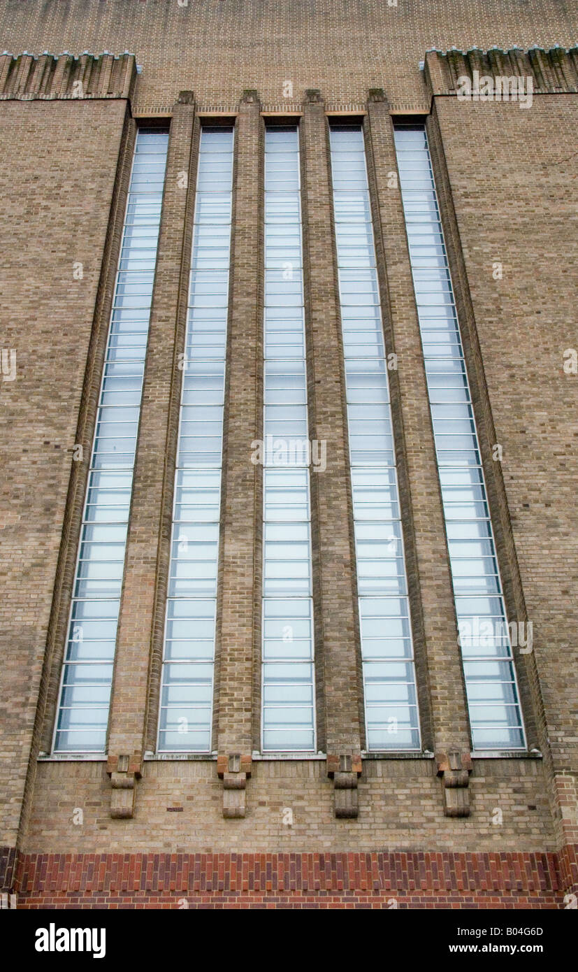 Tate Modern window London Stock Photo - Alamy