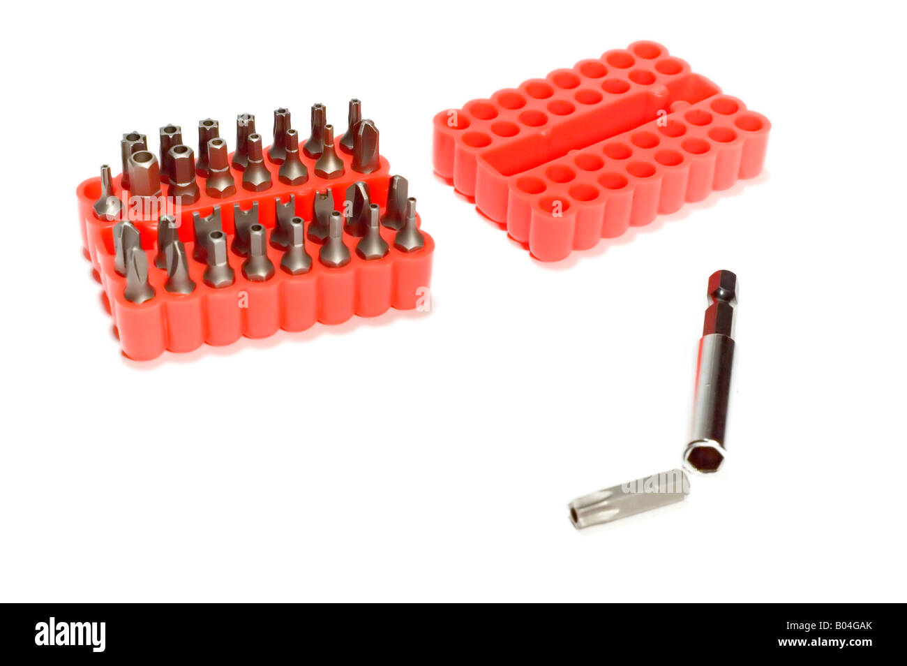 series isolated on white tool kit screwdriver Stock Photo - Alamy