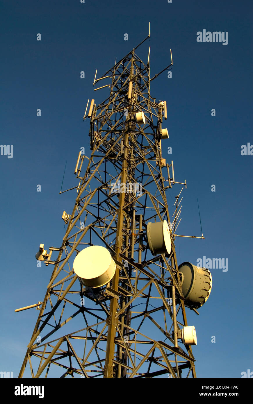 Communications tower, Caithness, Scotland, UK Stock Photo - Alamy