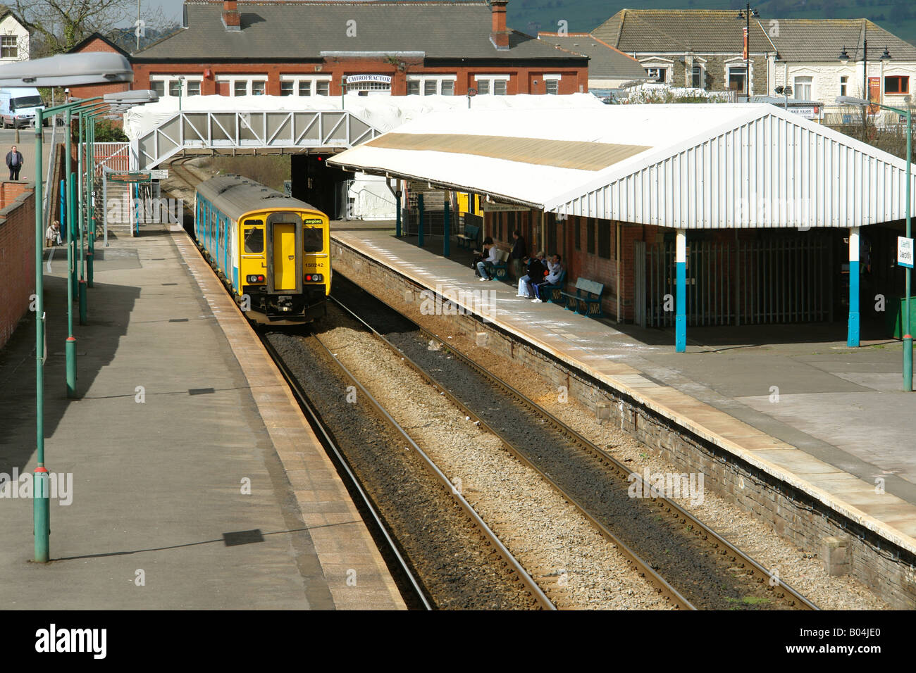 Caerphilly railway station hi-res stock photography and images - Alamy