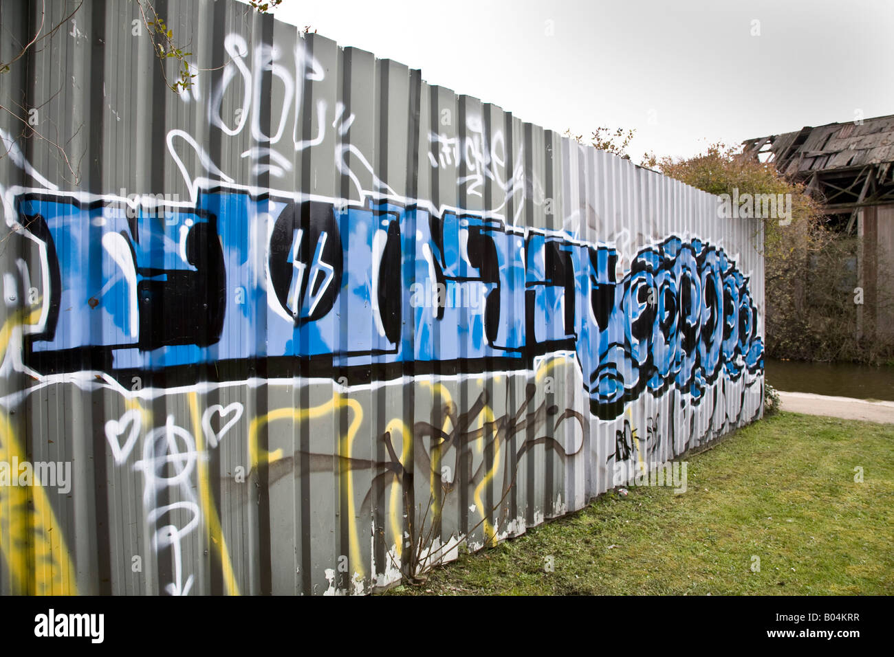 Graffiti on a wall in Leeds Stock Photo - Alamy