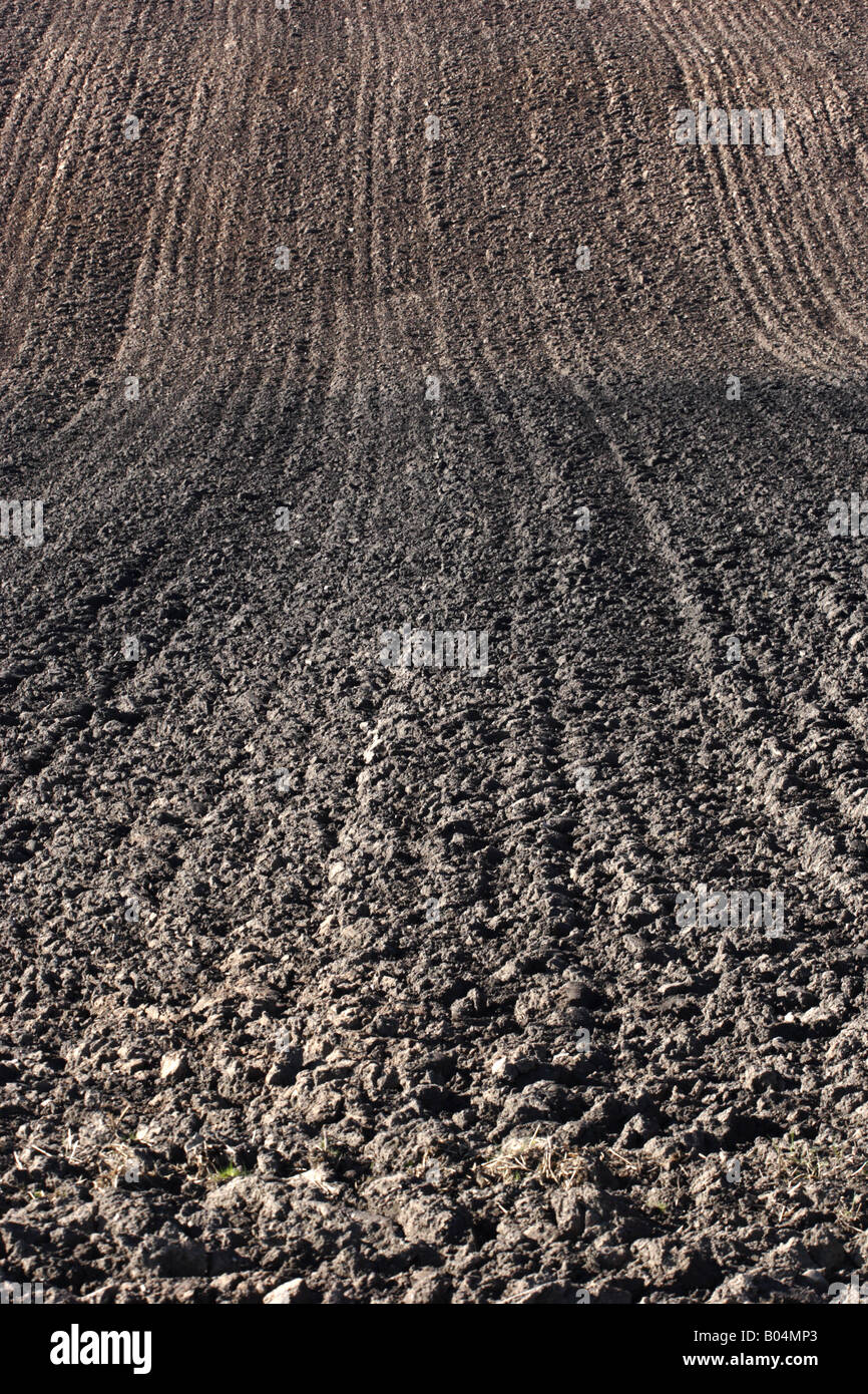 Ploughed field pattern hi-res stock photography and images - Alamy