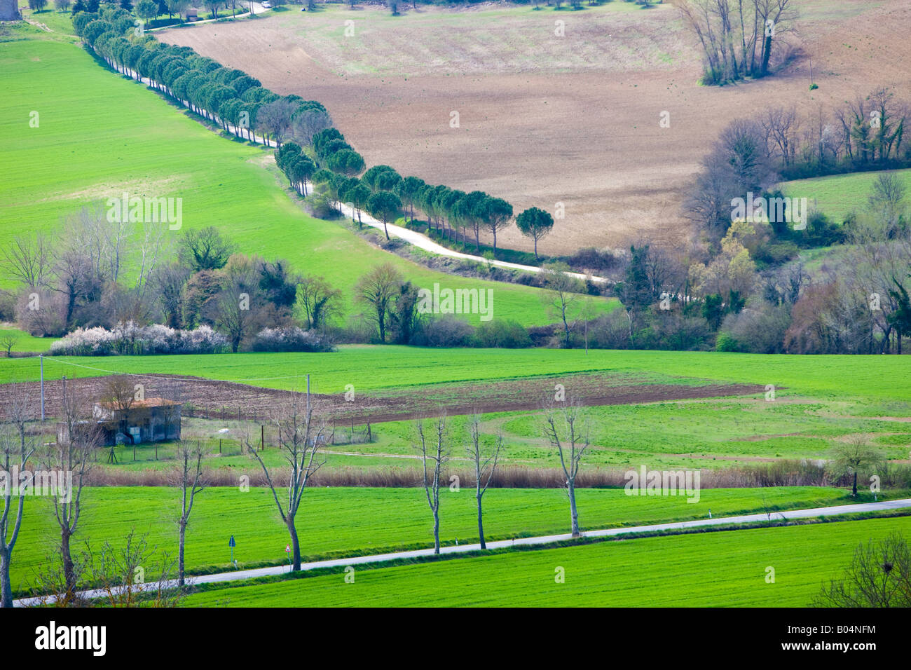 Tuscan landscapes hi-res stock photography and images - Alamy