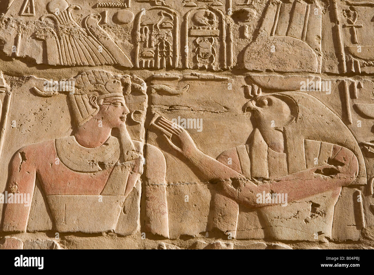 Karnak temple egypt reconstruction hi-res stock photography and images ...