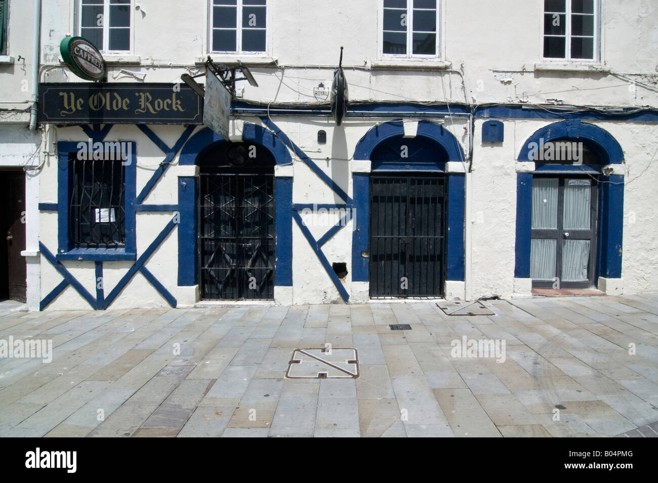 Gibraltar rock cafe hi-res stock photography and images - Alamy