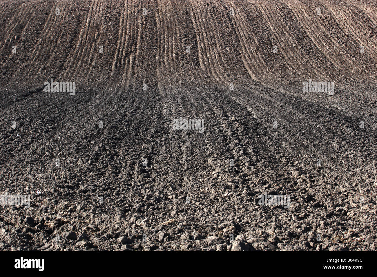 Ploughed field pattern hi-res stock photography and images - Alamy