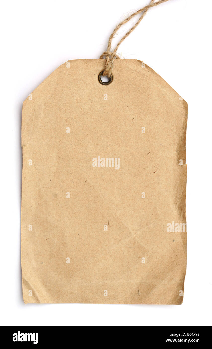 grunge tag on white background Stock Photo - Alamy