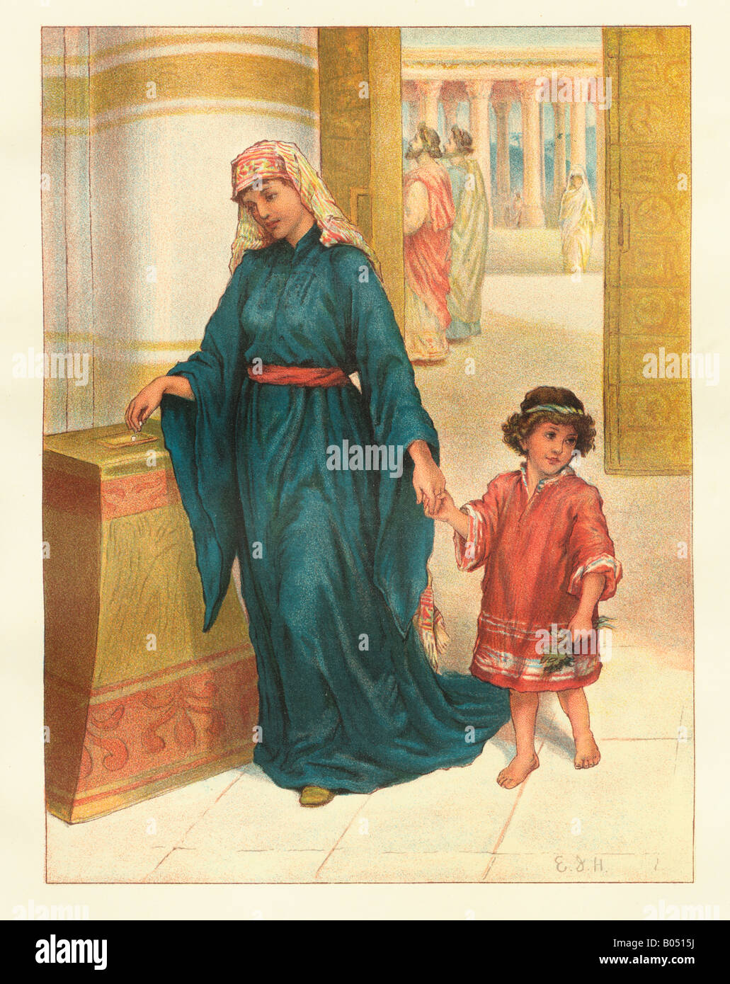 The Widow s Mite Stock Photo - Alamy