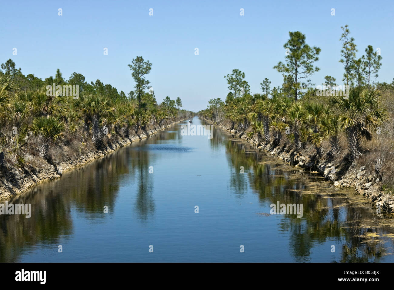 Naples Florida abandoned canal Stock Photo - Alamy