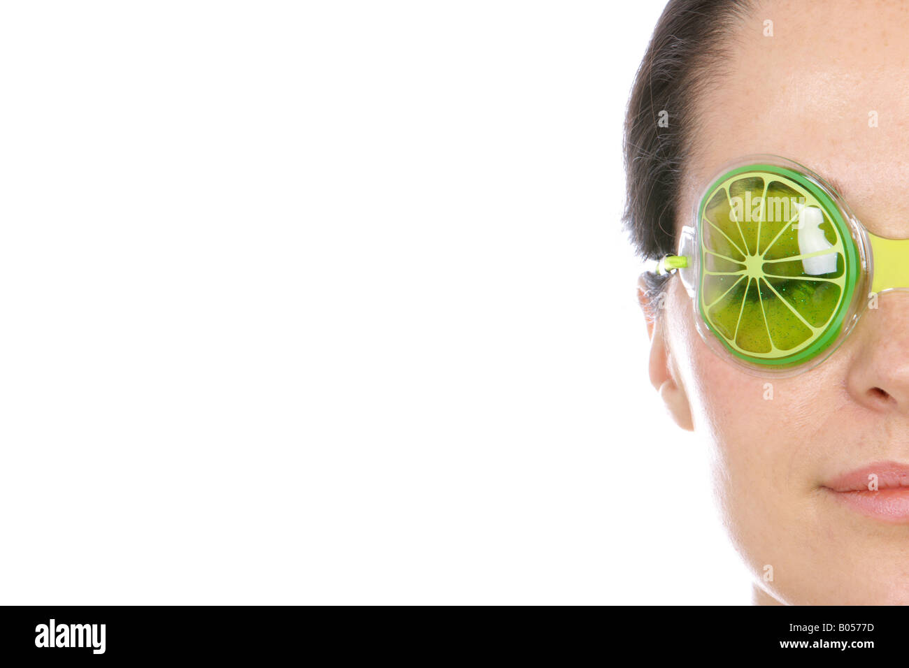 Woman wearing cooling mask hi-res stock photography and images - Alamy