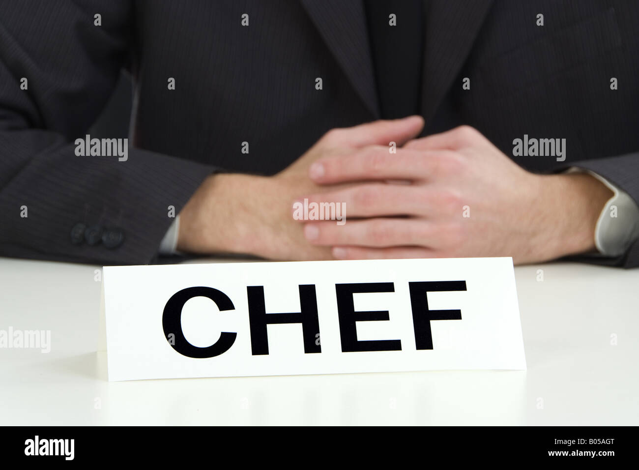 boss at desktop Stock Photo - Alamy