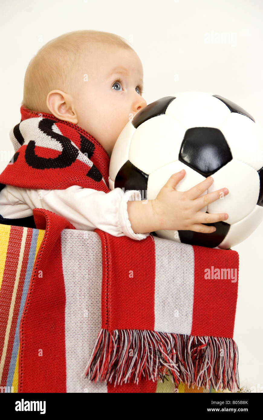 little soccer fan Stock Photo - Alamy