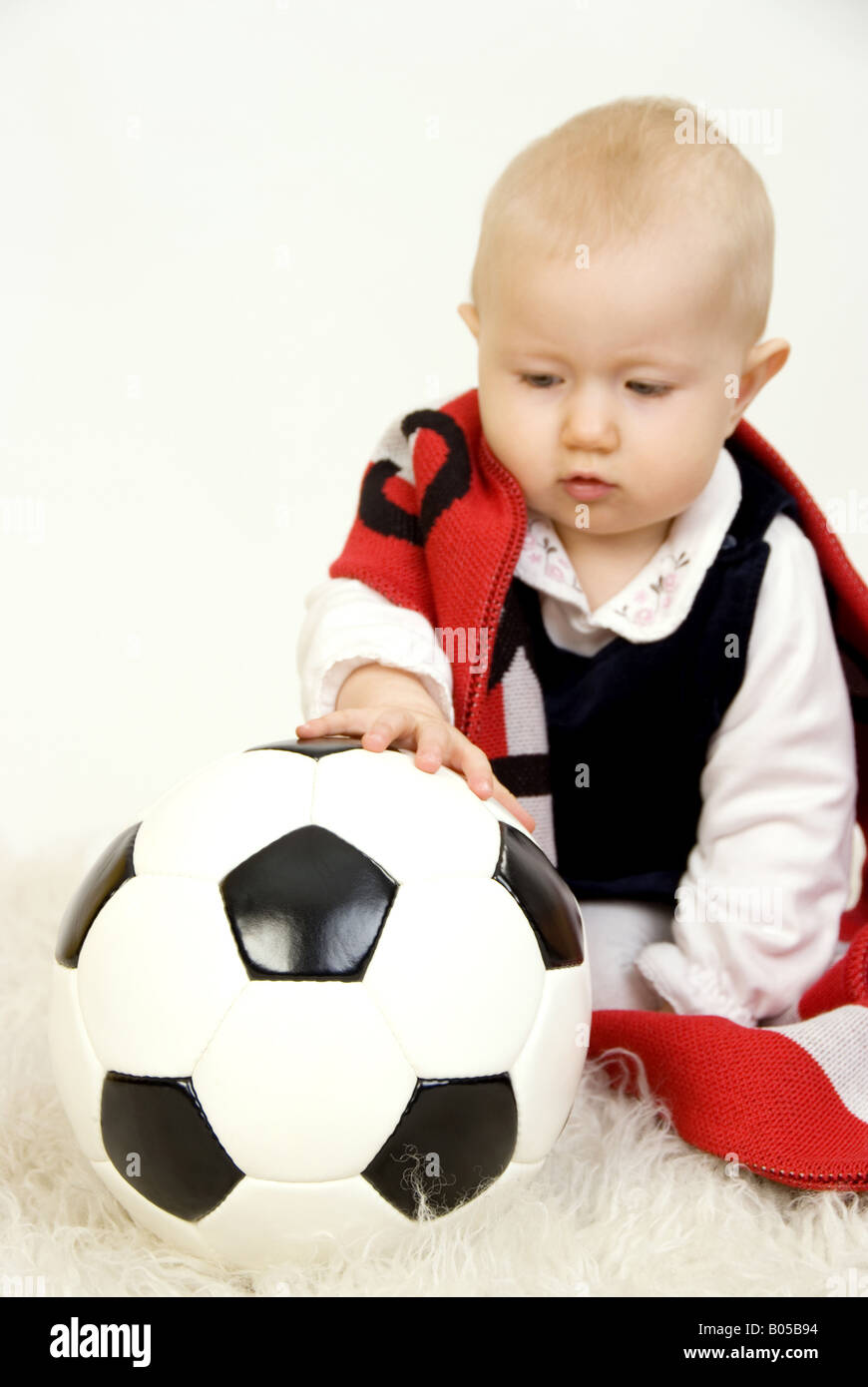 little soccer fan Stock Photo - Alamy