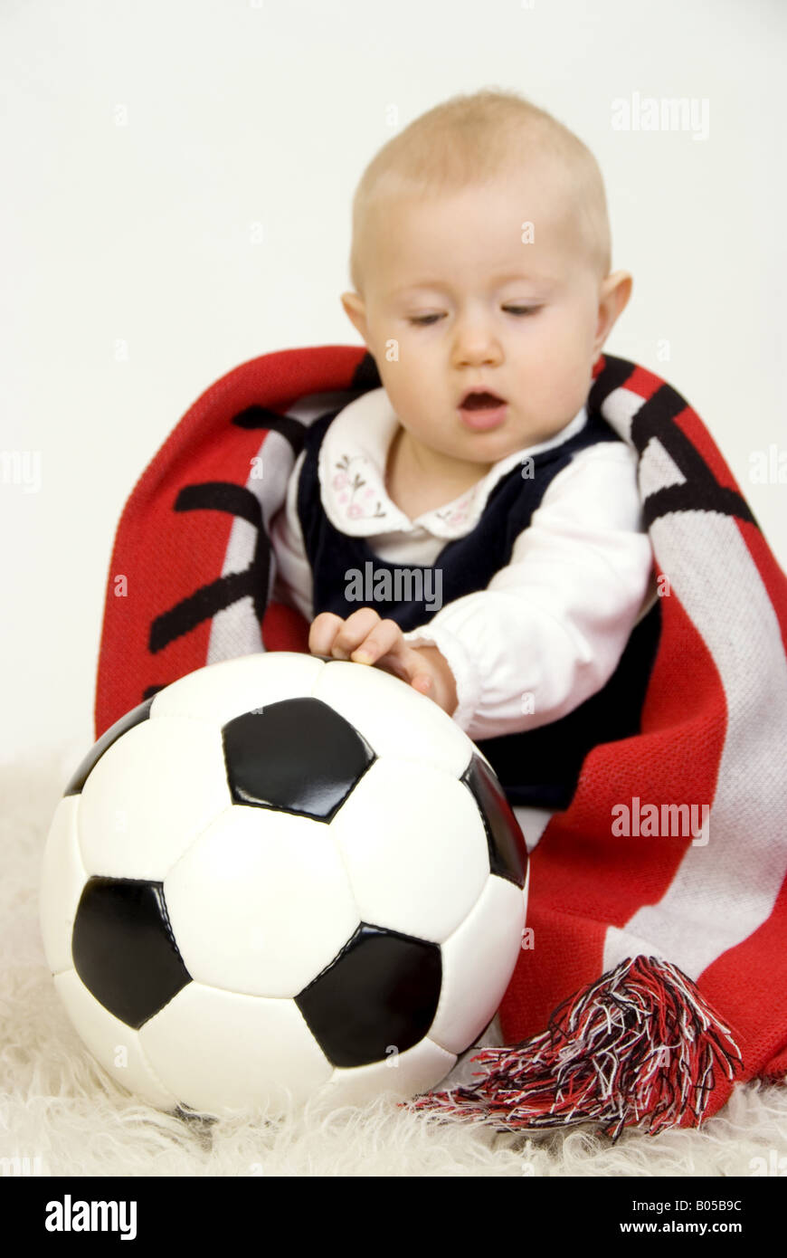 little soccer fan Stock Photo - Alamy