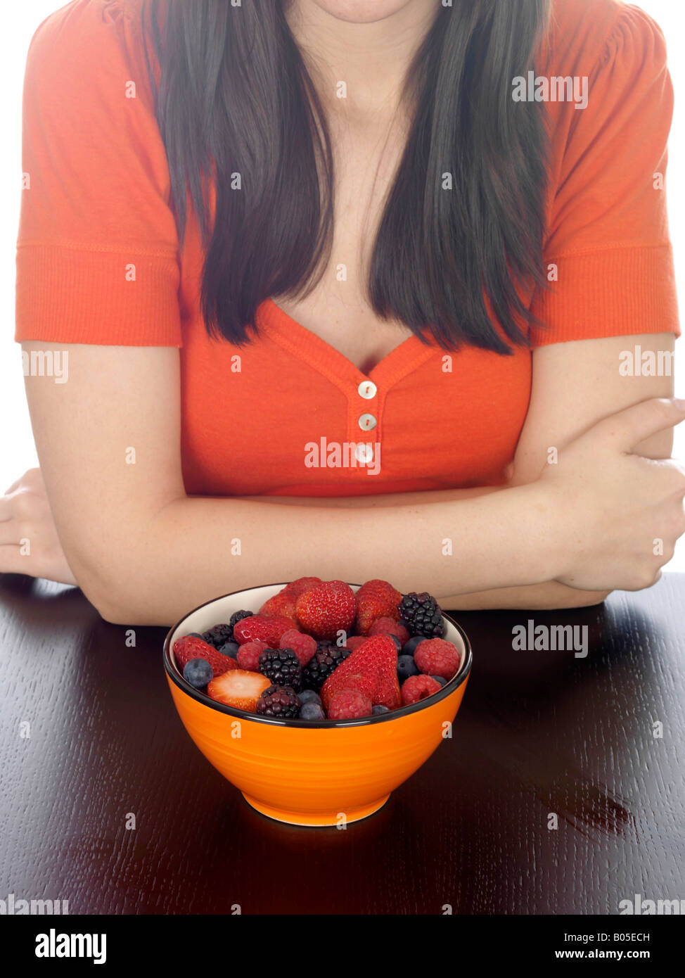 Strawberries raspberries blackberries blueberries berries mixed snack ...