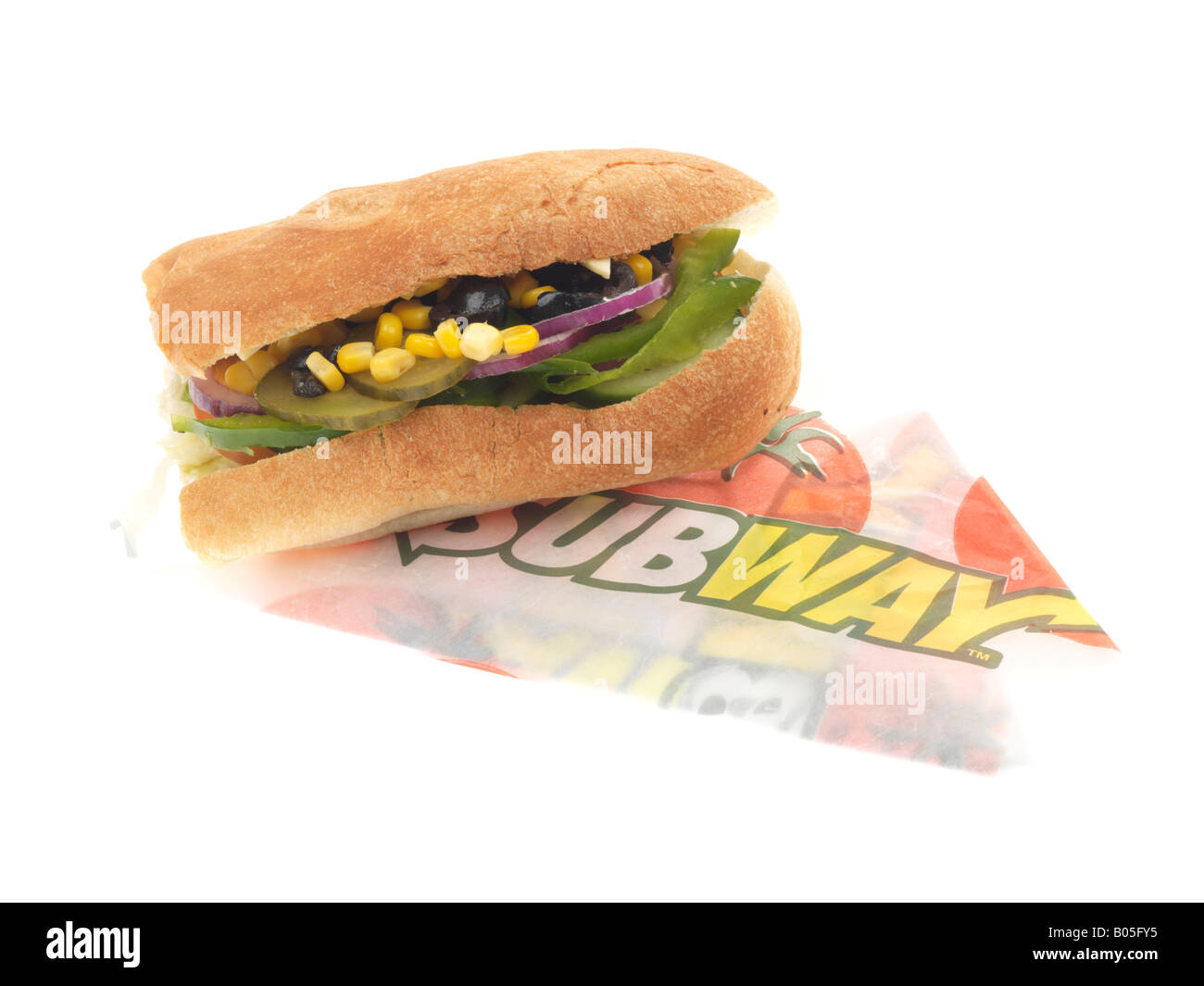 Subway sandwich Cut Out Stock Images & Pictures - Alamy