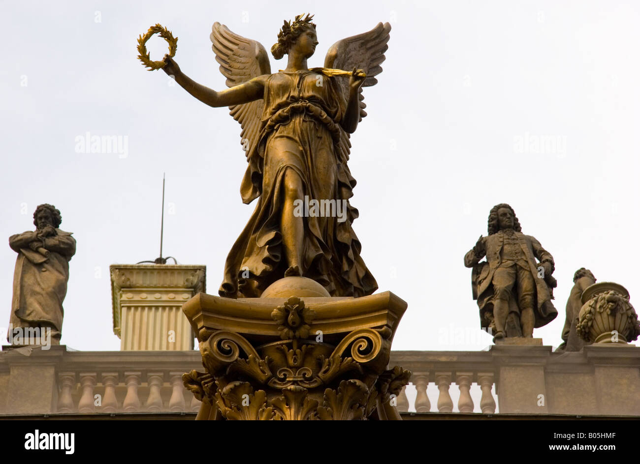 Statues Prague Czech Republic Stock Photo - Alamy