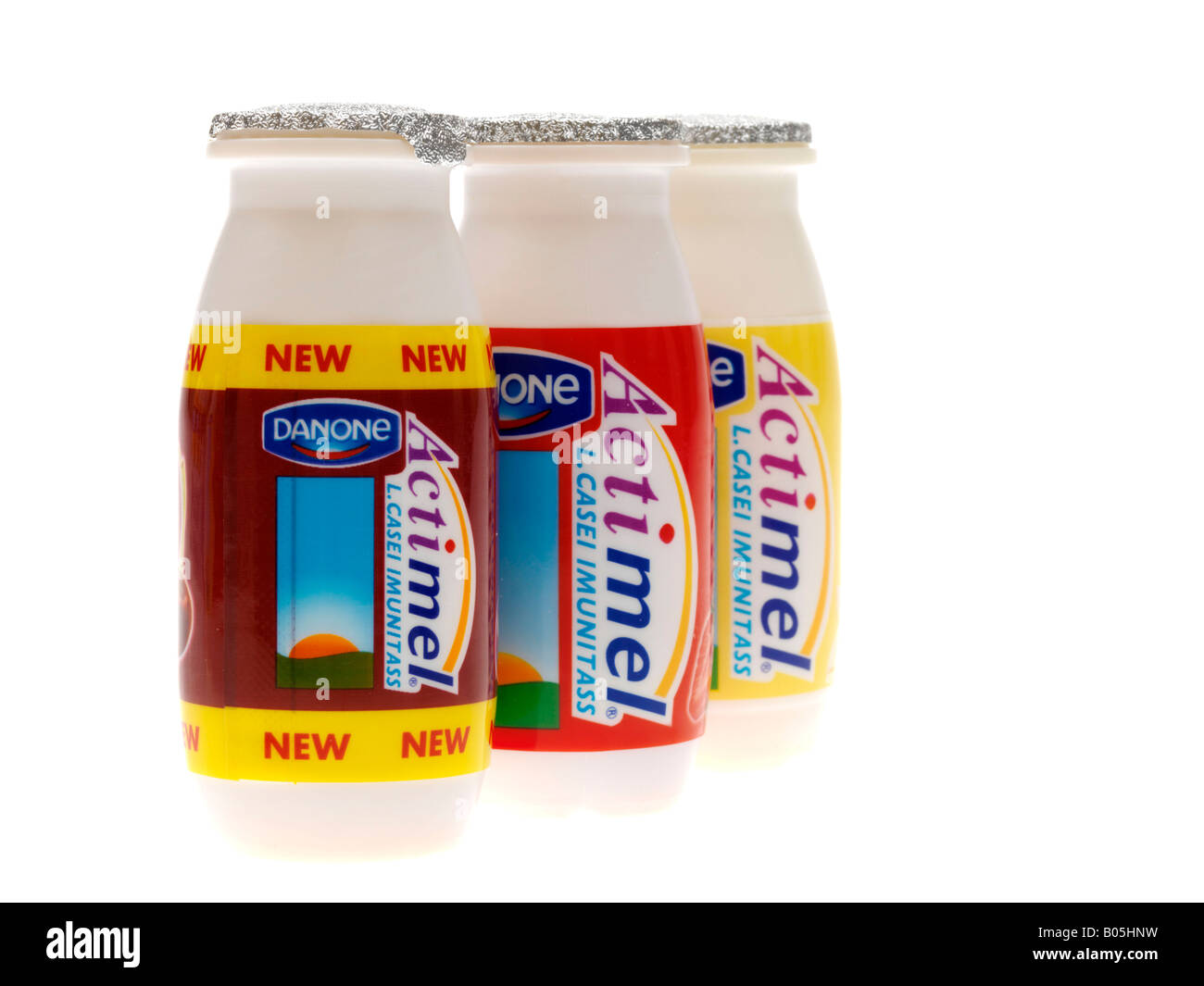 Yogurt fruit selection Cut Out Stock Images & Pictures - Alamy