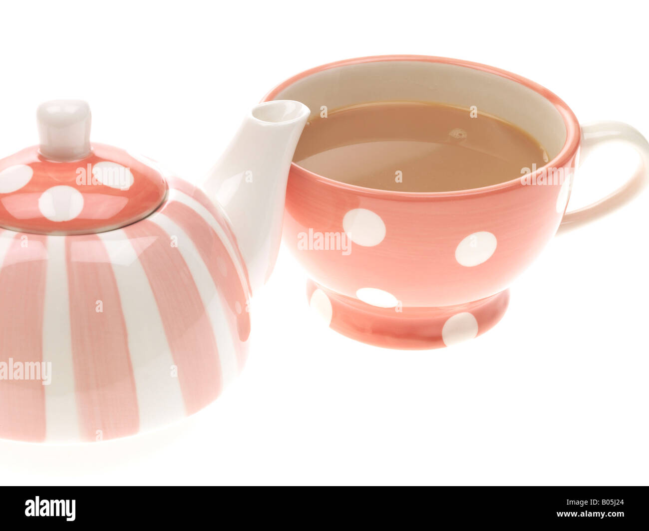 Red spotty teapot hi-res stock photography and images - Alamy