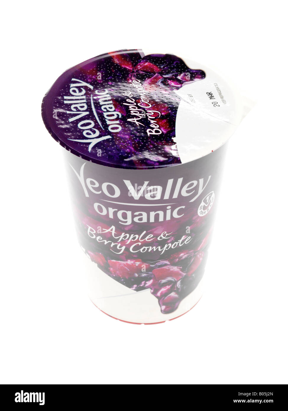 Berry compote with yoghurt hi-res stock photography and images - Alamy