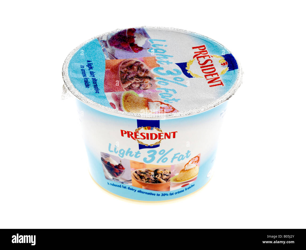 Creme fraiche tub hi-res stock photography and images - Alamy