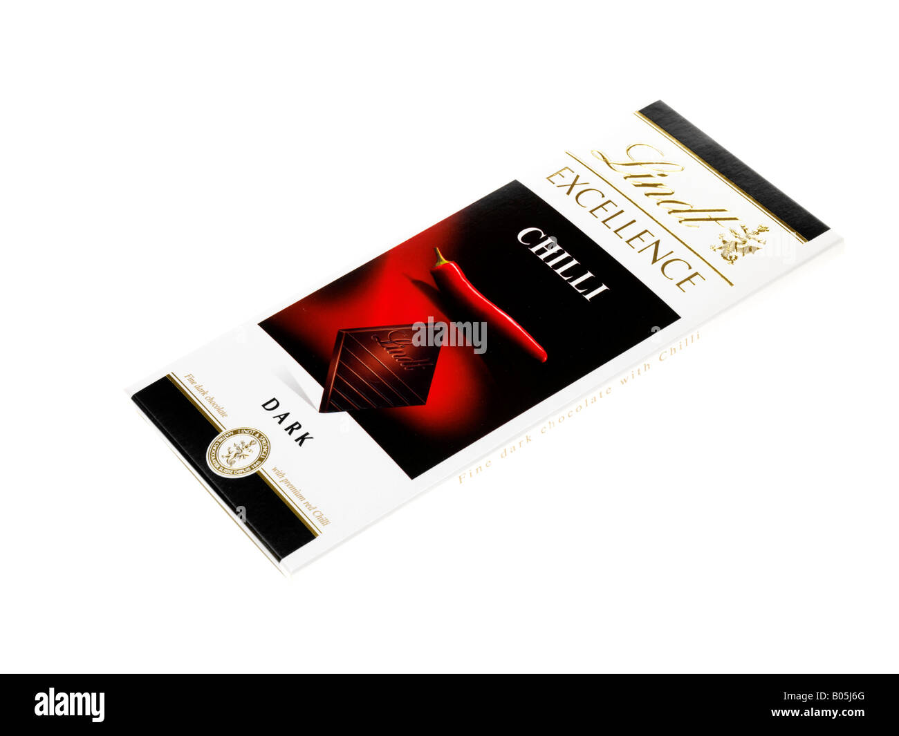 Dark Chocolate with Chilli Stock Photo - Alamy