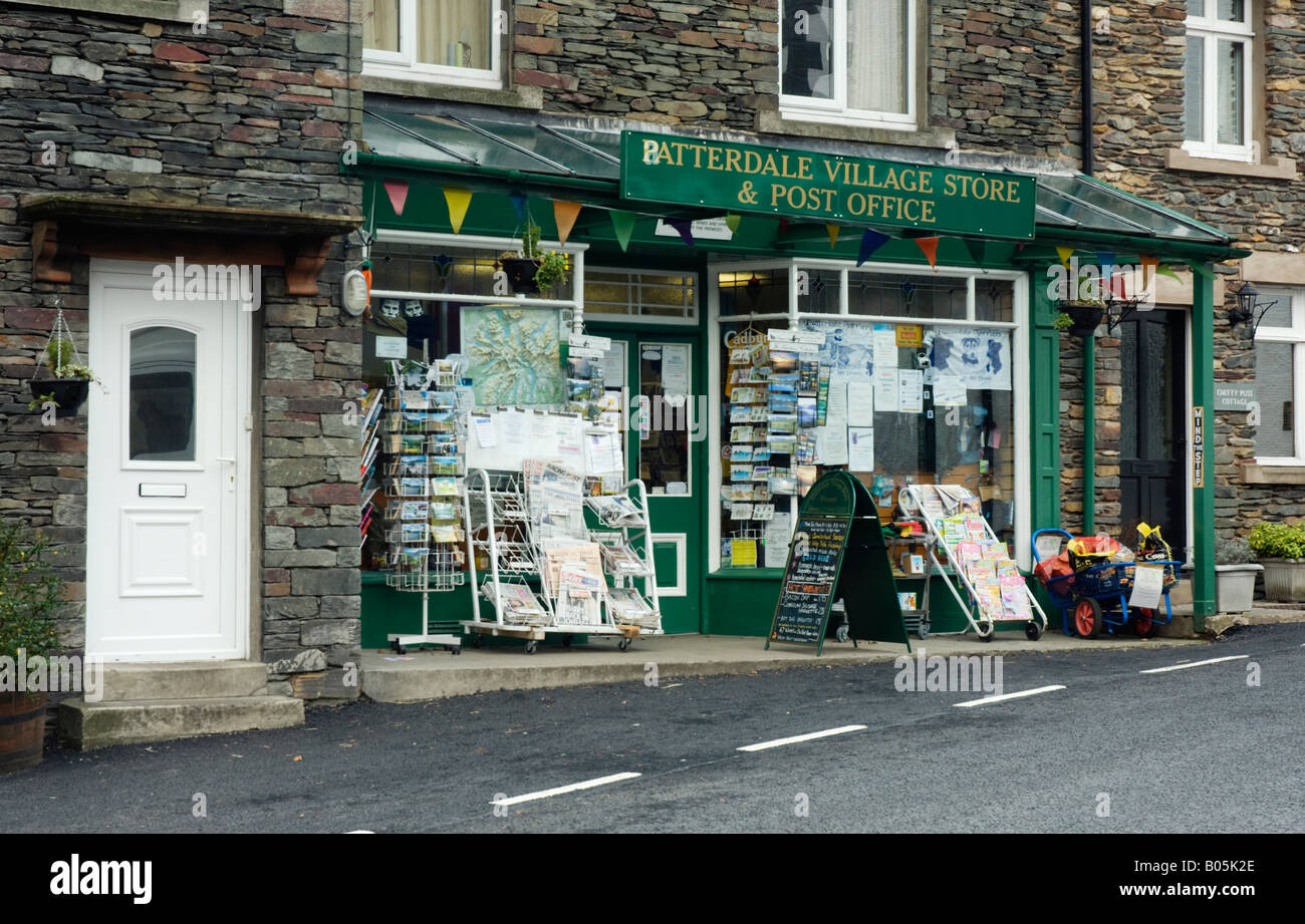 Patterdale post office Stock Photo - Alamy
