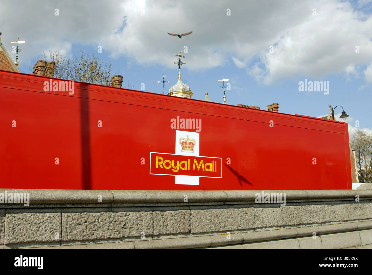 Royal Mail lorry London England Stock Photo - Alamy