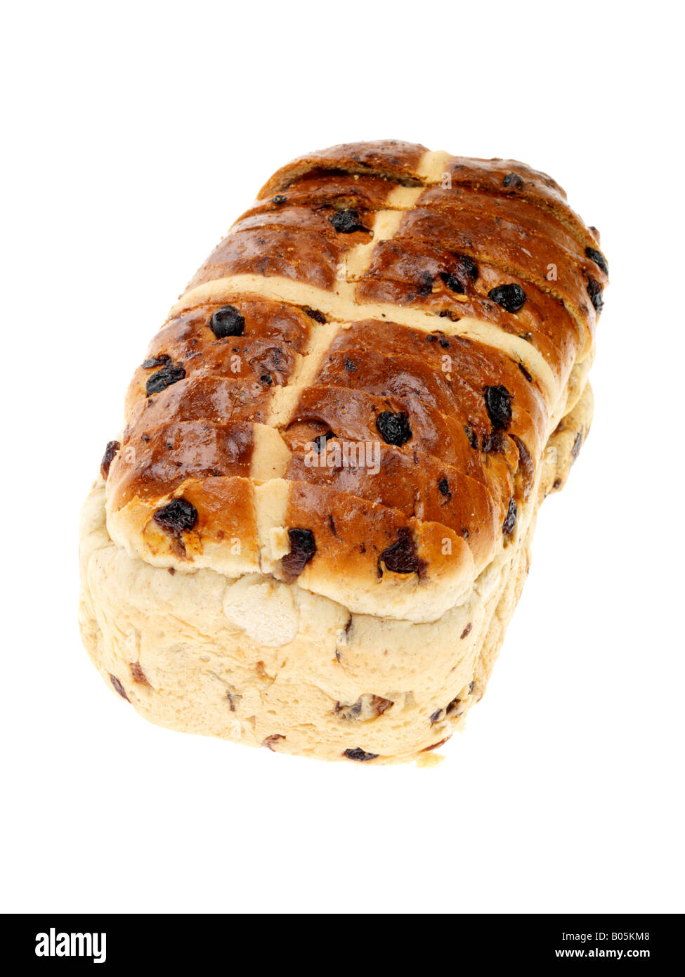 Hot cross bun loaf cake hi-res stock photography and images - Alamy