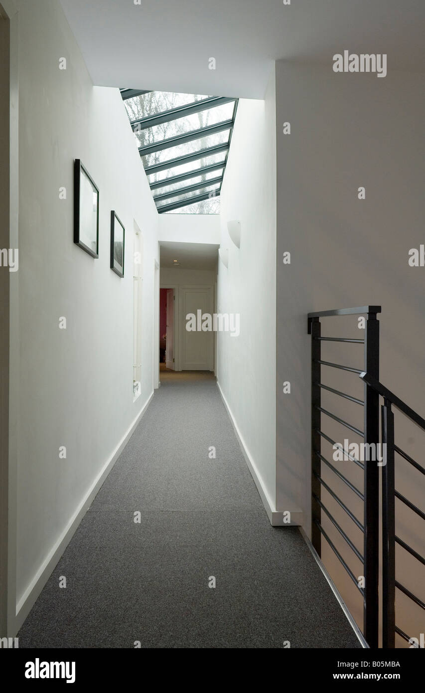 gallery corridor in a conversion by 3S Architects Stock Photo - Alamy