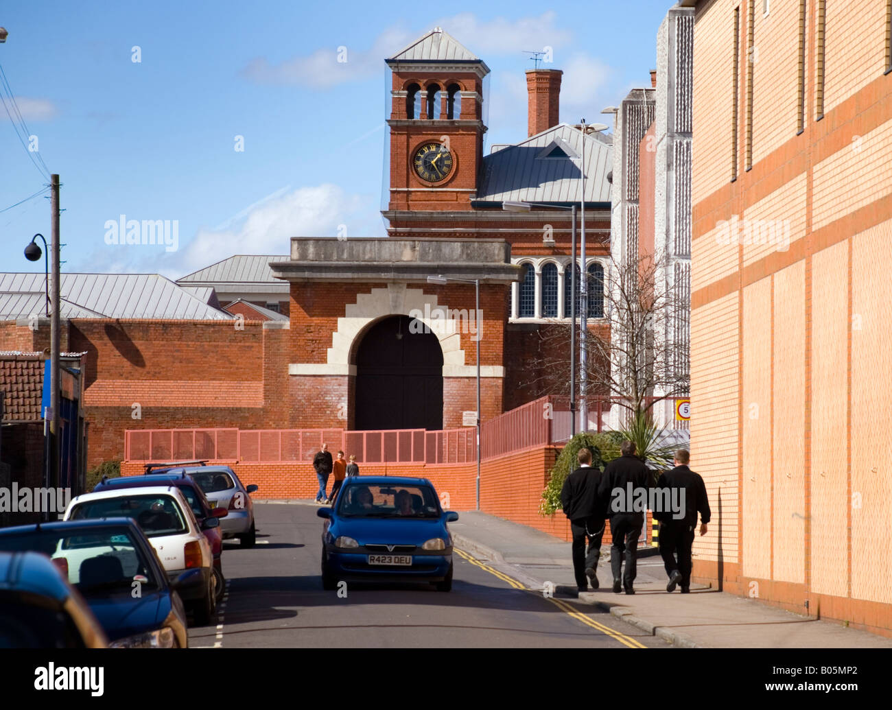 Bristol Prison main entrance Bristol UK Stock Photo - Alamy