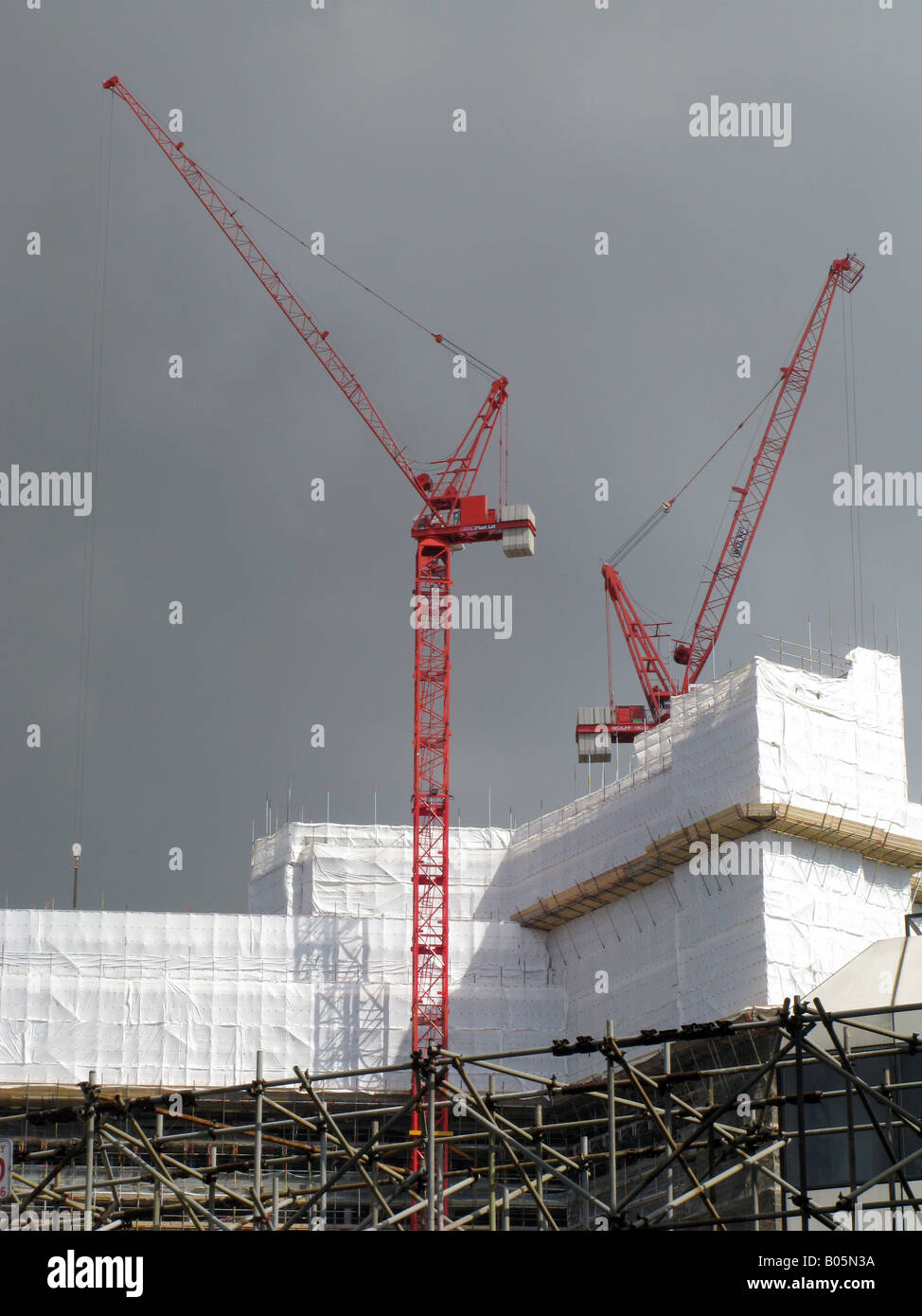 UK Guys Hospital being refurbished Photo by Julio Etchart Stock Photo ...