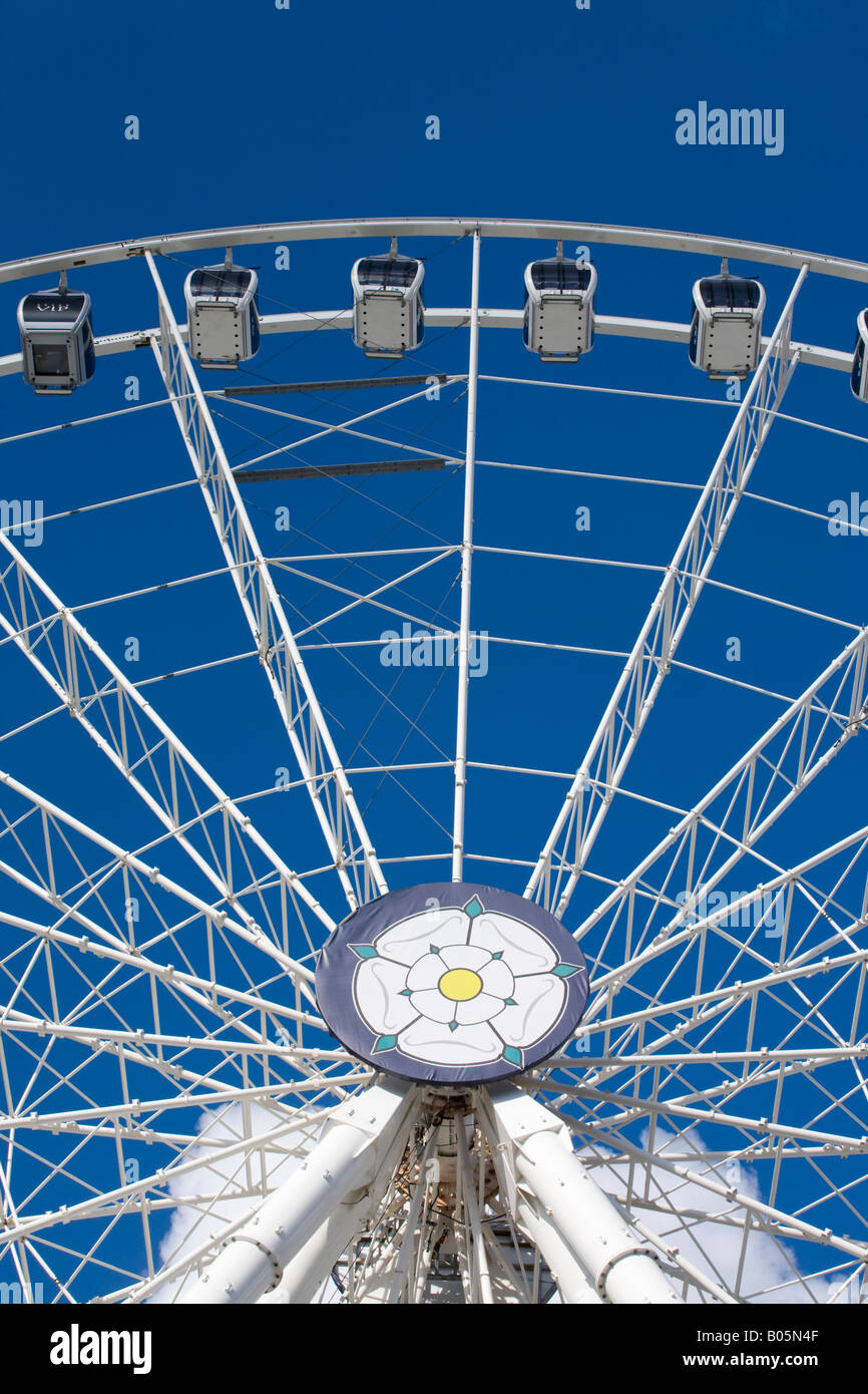 The York Wheel York North Yorkshire Stock Photo - Alamy