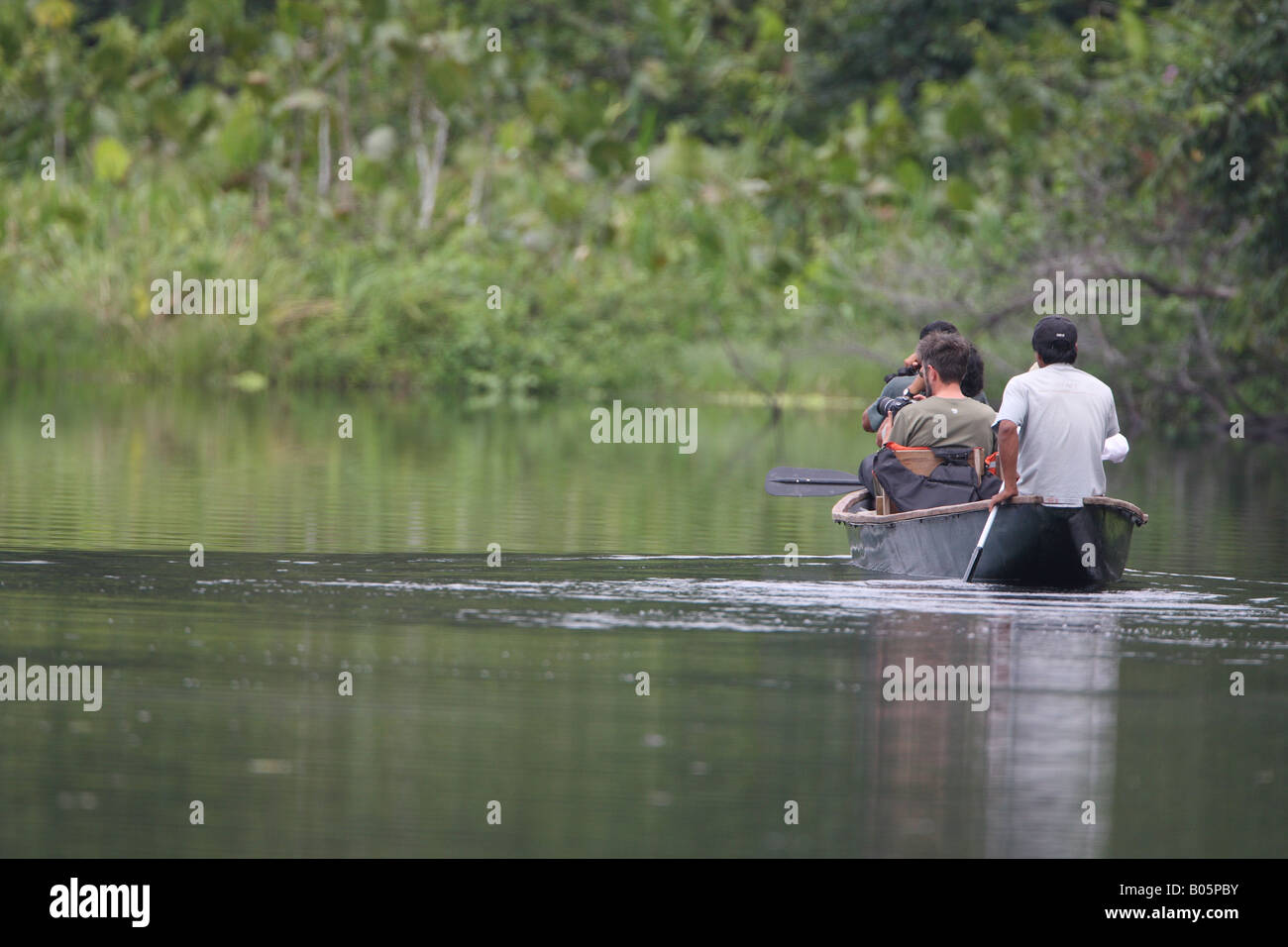 Canoeing river jungle hi-res stock photography and images - Alamy