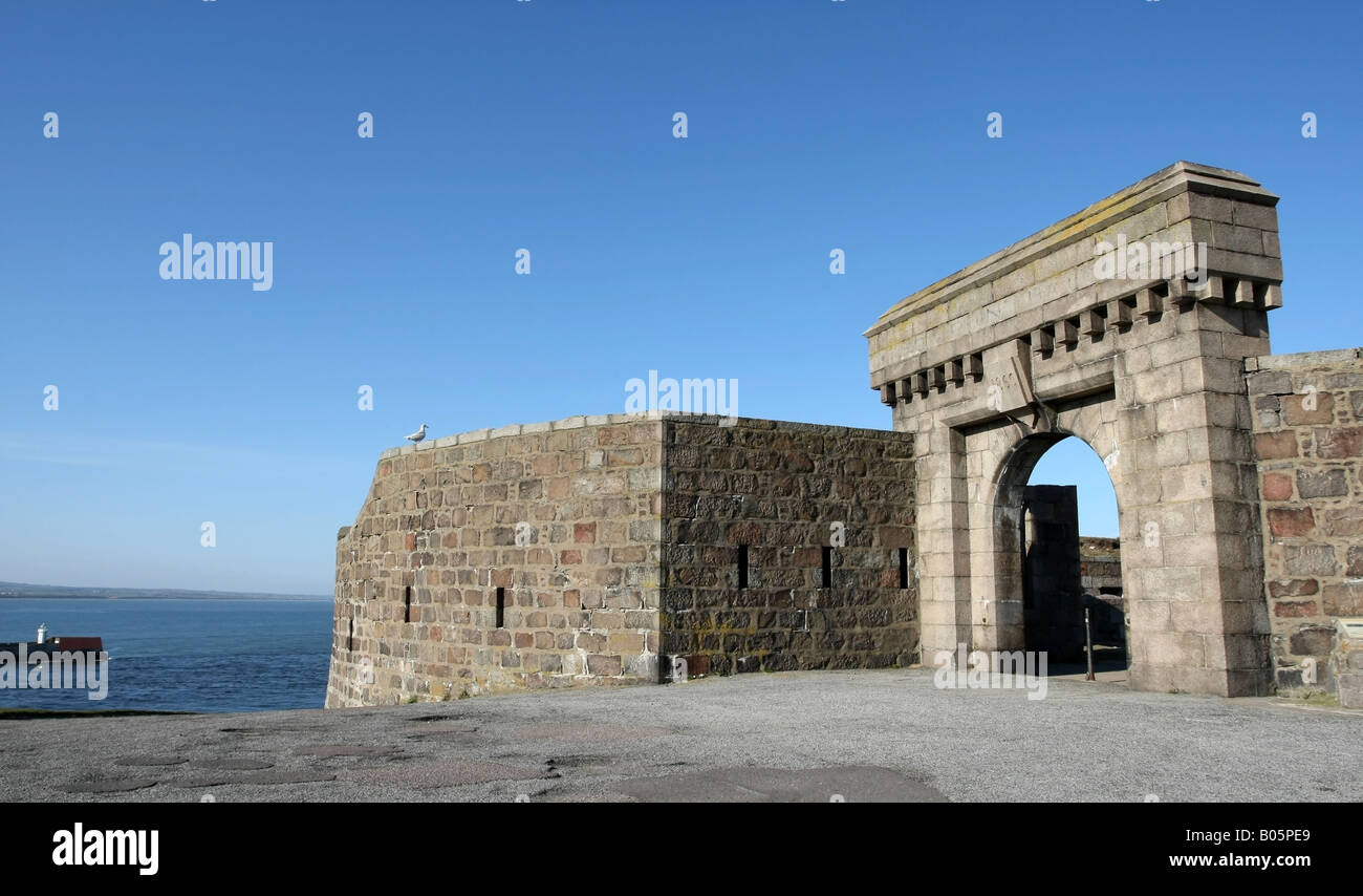 Torry Battery former coastal defence emplacement at the entrance to the ...