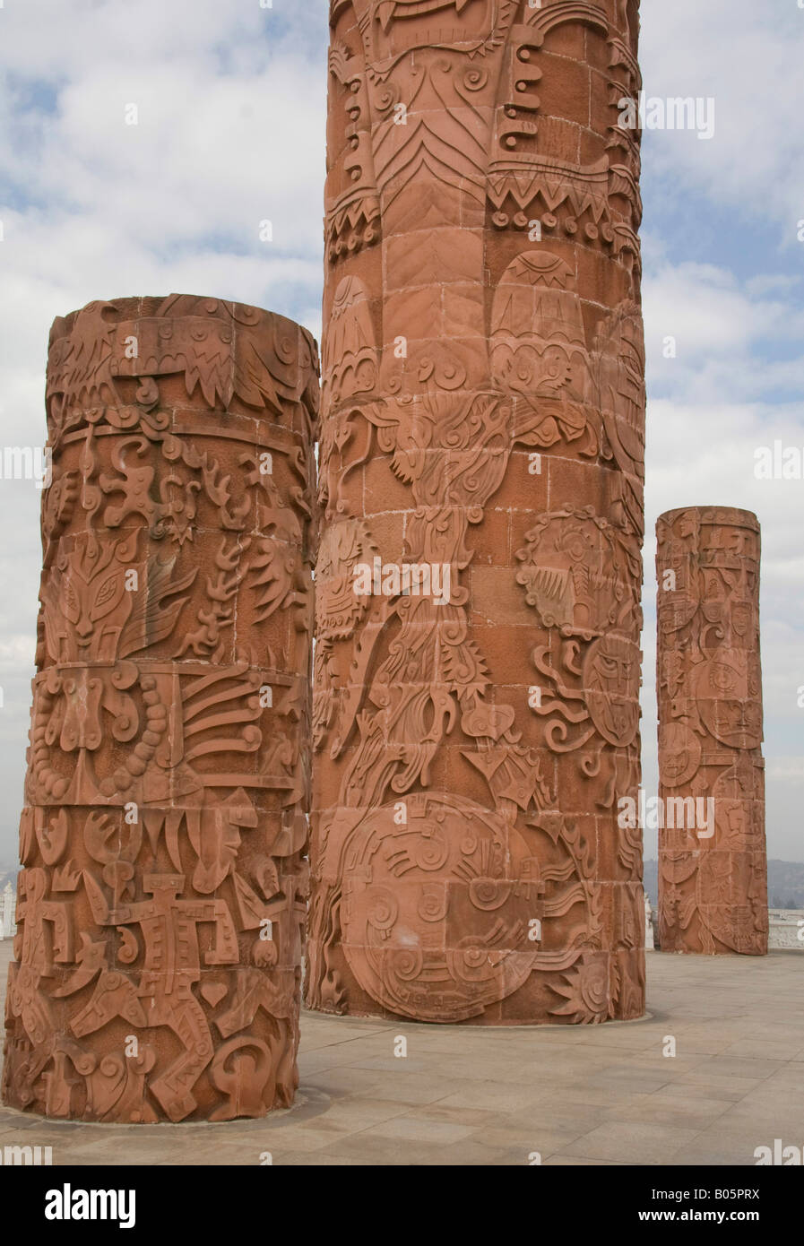 The Totem Pillars of the Yi tribe on the Ten Month Solar Calender ...