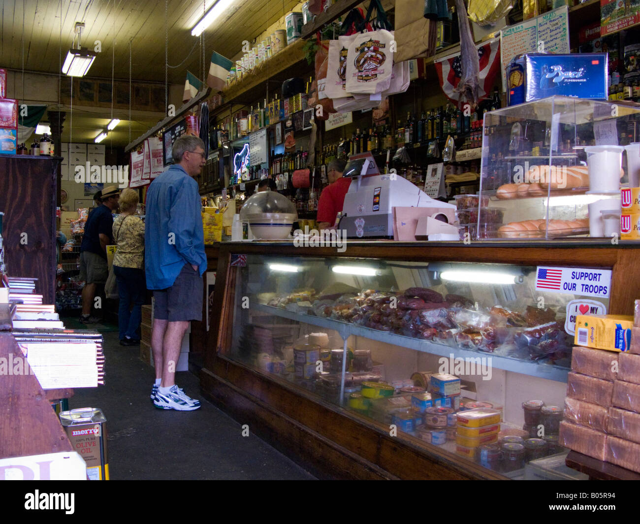 New Orleans Central Grocery Co Stock Photo - Alamy
