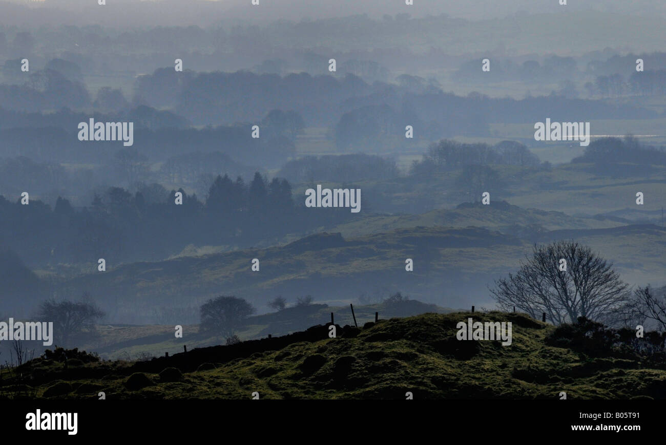 View over the Lyth Valley, Cumbria Stock Photo - Alamy
