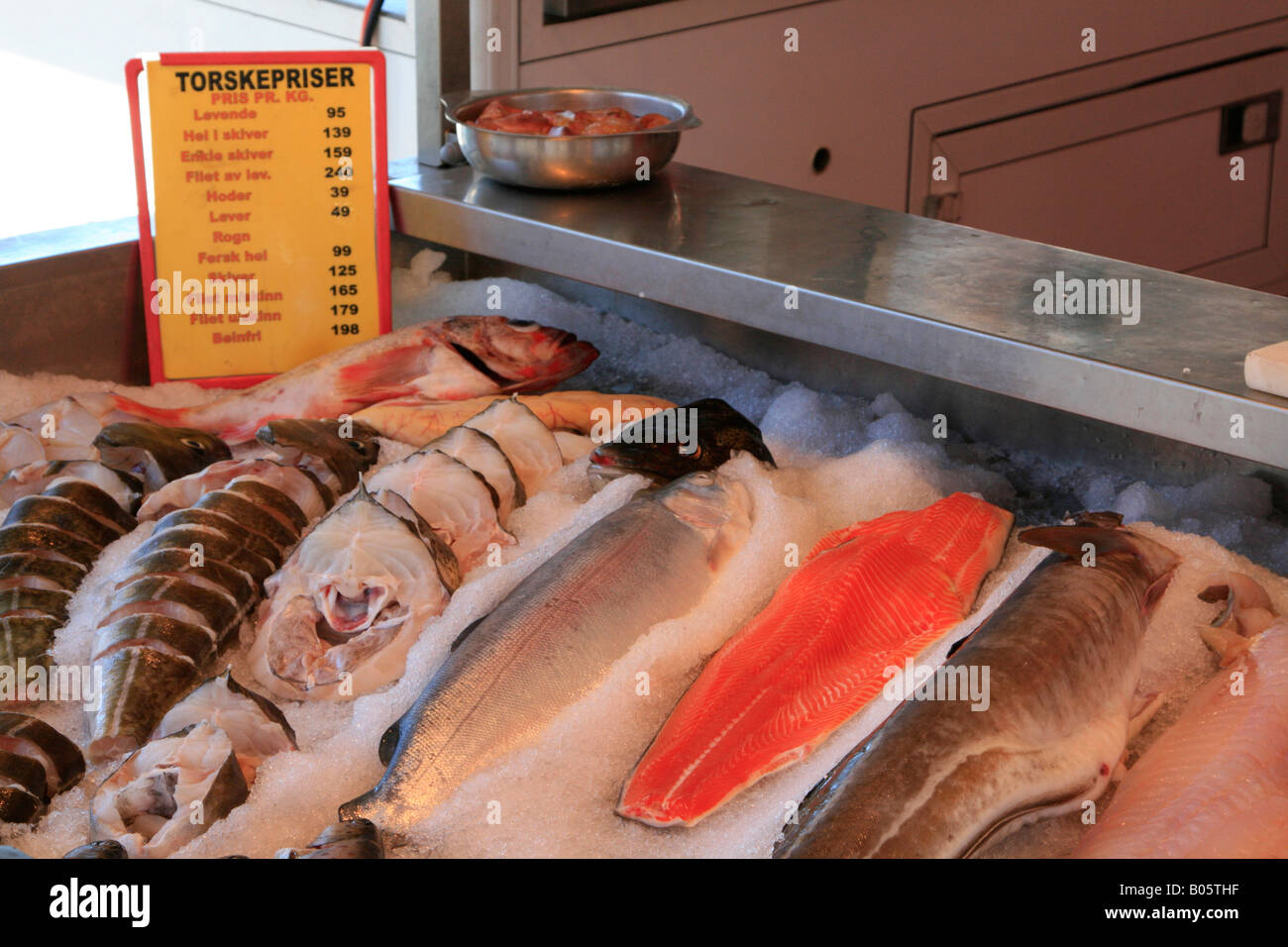 fish market The Norwegian city of Bergen, an important cultural centre ...